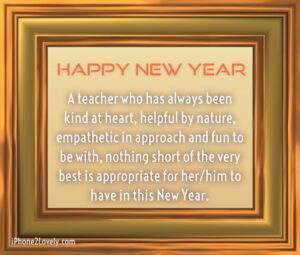 80+ Happy New Year Wishes for Teachers (2026) - With Images