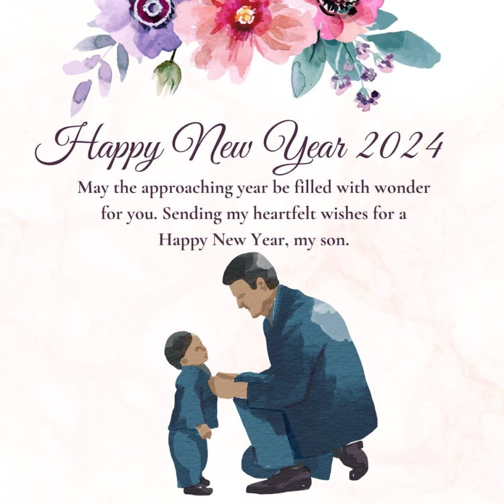 60+ Happy New Year 2025 Wishes for Son (with Images) - Hug2Love