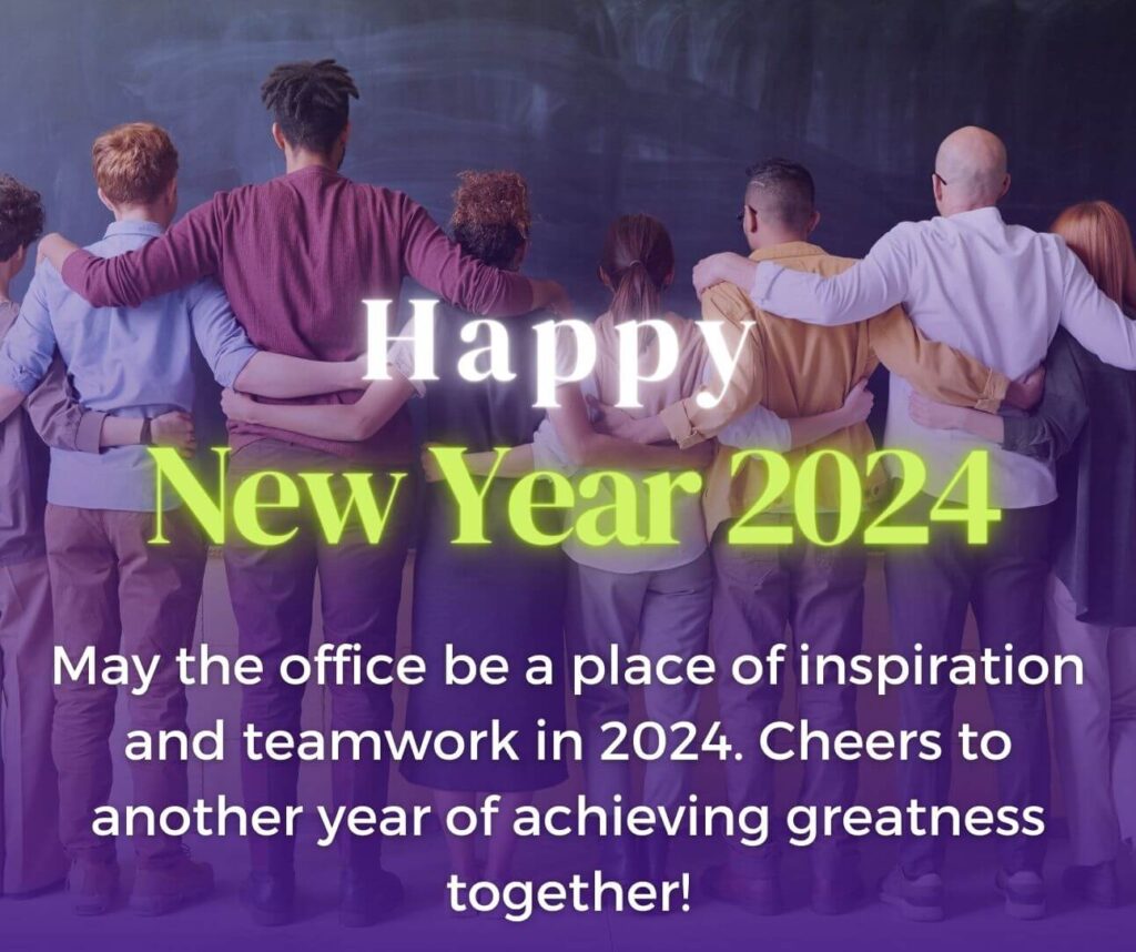 80 New Year 2025 Wishes for Office Colleagues & Staff