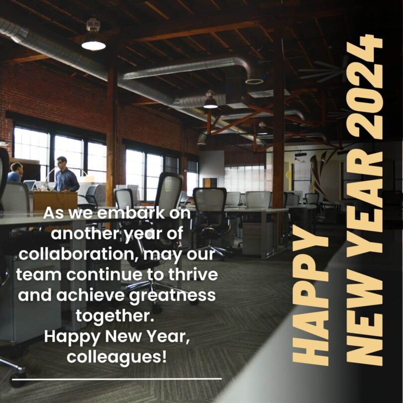 80 New Year 2025 Wishes for Office Colleagues & Staff
