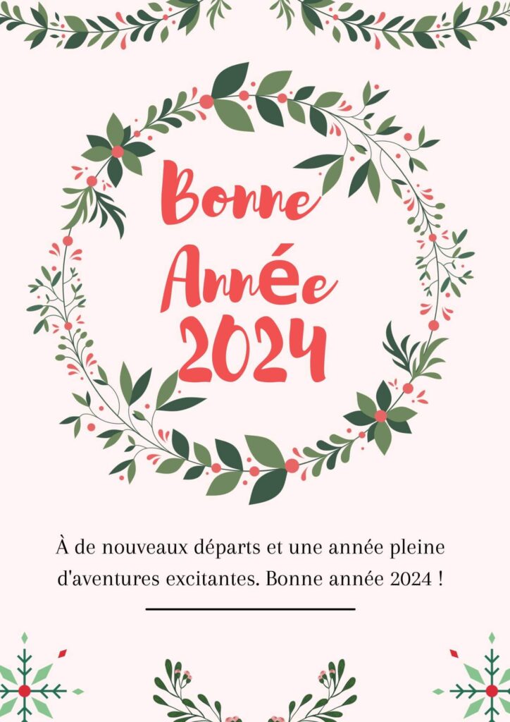 How Do You Say Happy New Year 2025 in French