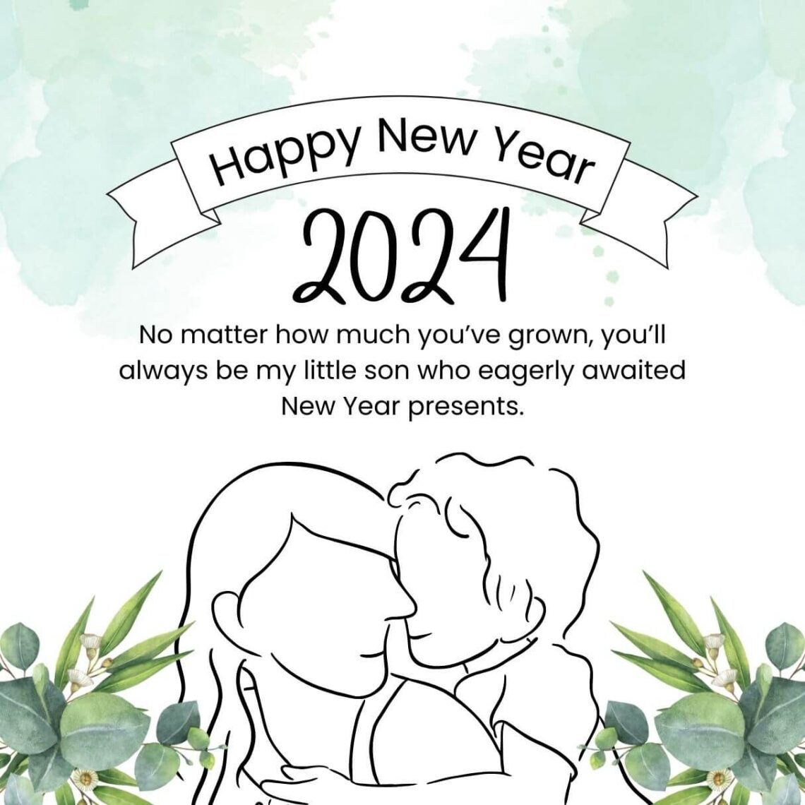 60+ Happy New Year 2025 Wishes for Son (with Images) - Hug2Love