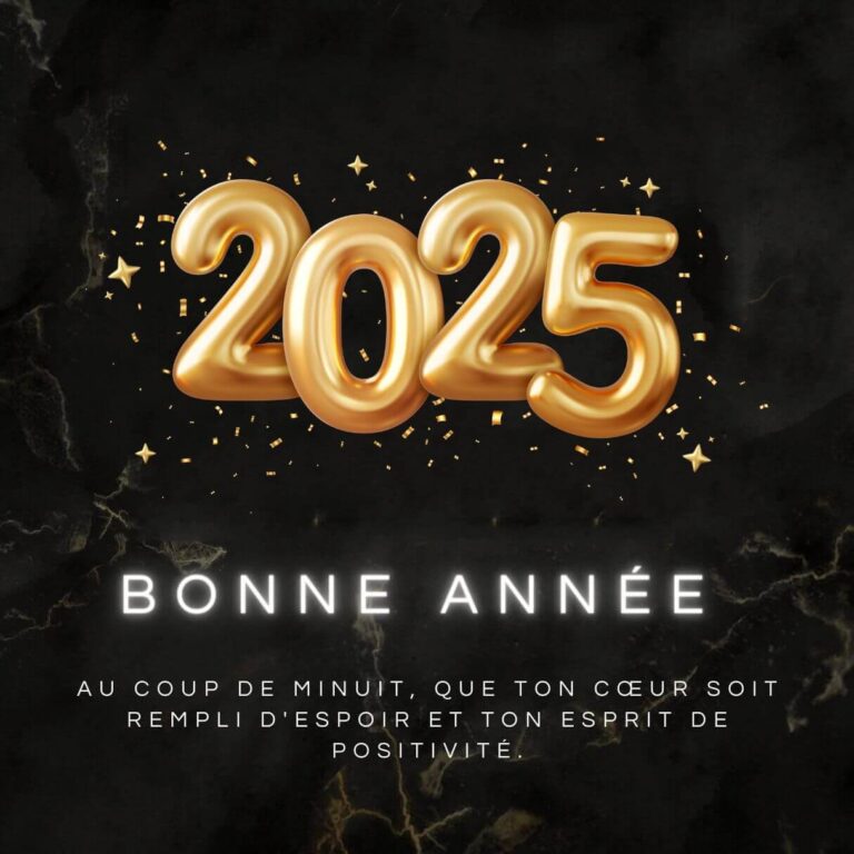 How Do You Say Happy New Year 2025 in French
