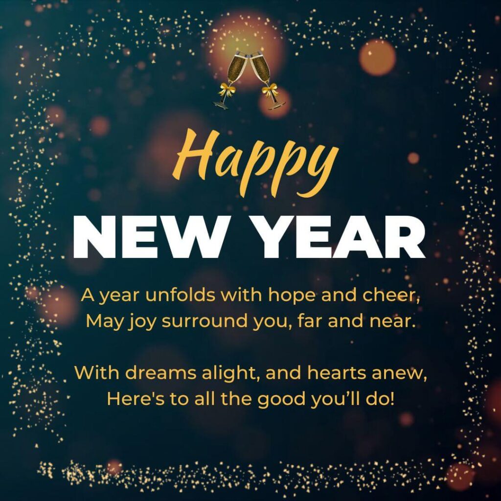 45 Short Poems to Wish Happy New Year 2026 (Images) - Hug2Love